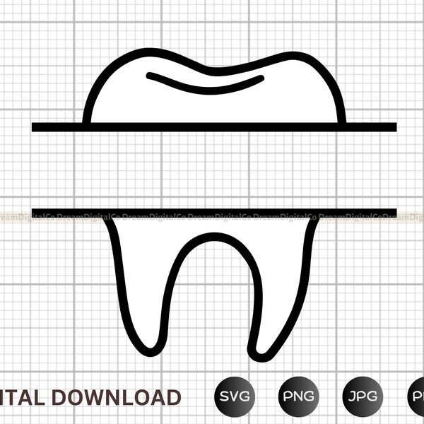 Tooth Svg - Etsy