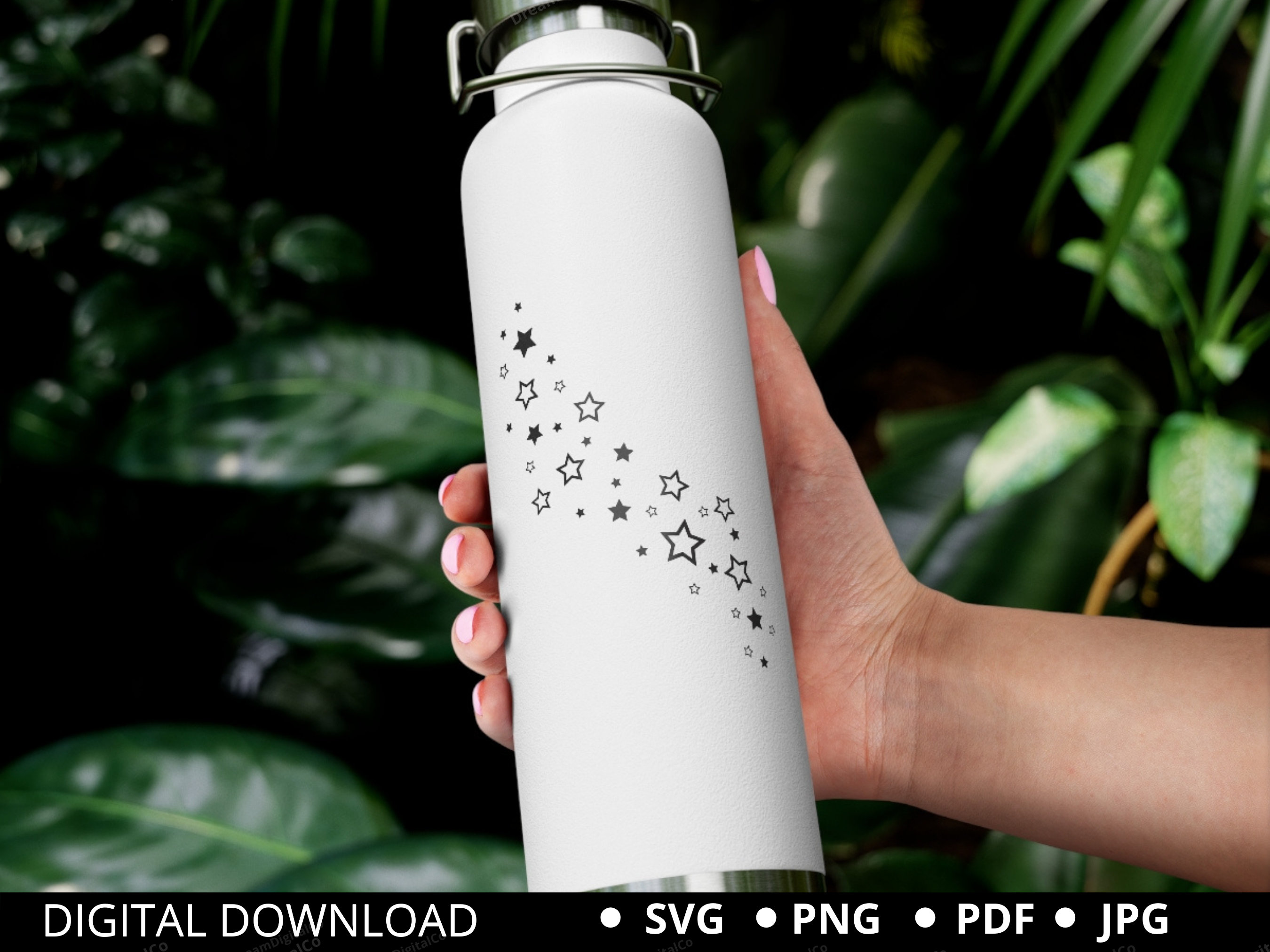 Stars Svg, A Wave of Stars Svg, Stars Background Svg, Galaxy Svg, Star ...