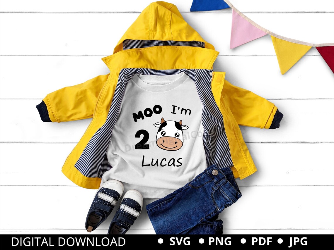 Cow Birthday Boy Svg Cow Svg Cow Face Svg Cow Head Svg - Etsy