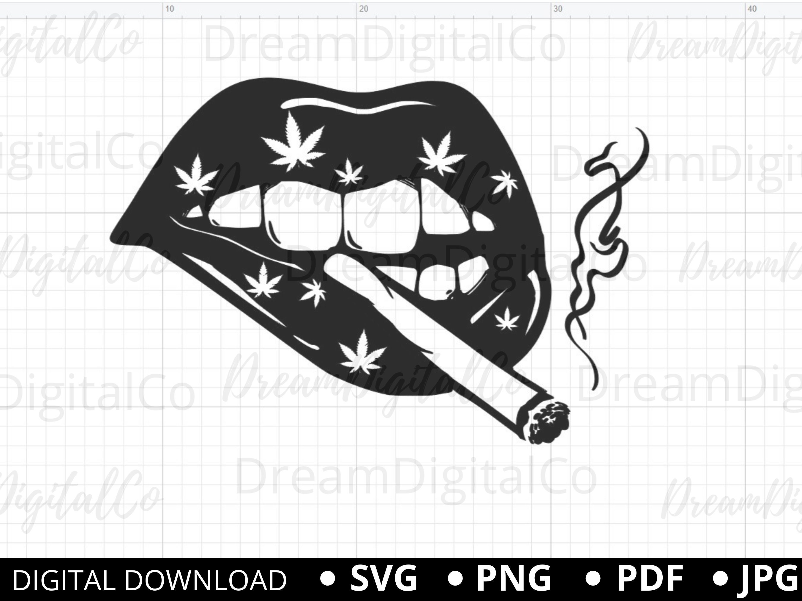 Weed Smoke SVG