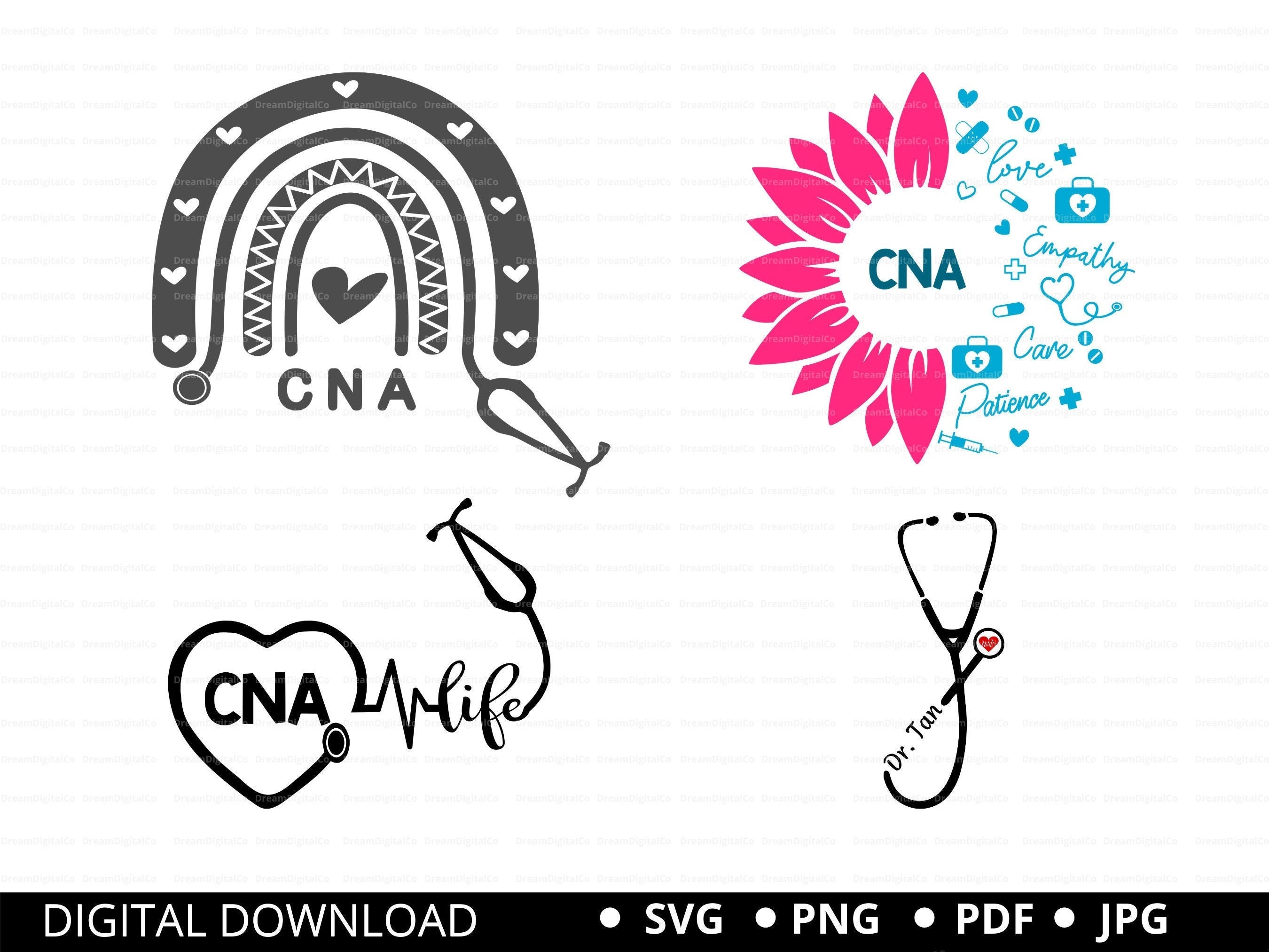 Bundle CNA Svg Nurse Svg CNA Life Svg Medical Nursing - Etsy UK
