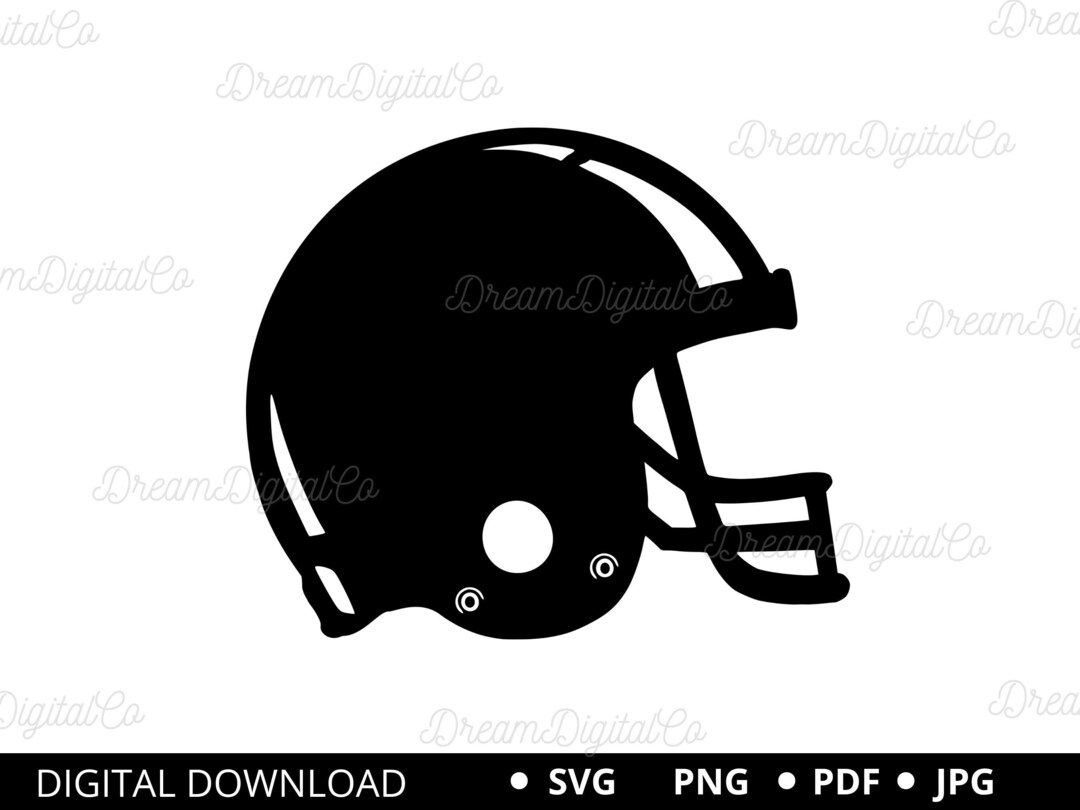 Football Helmet SVG, Football Svg,football Cut Files Vector PNG Instant ...
