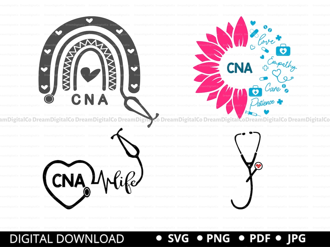Bundle CNA Svg, Nurse Svg, CNA Life Svg, Medical Nursing Assistant, DIY ...