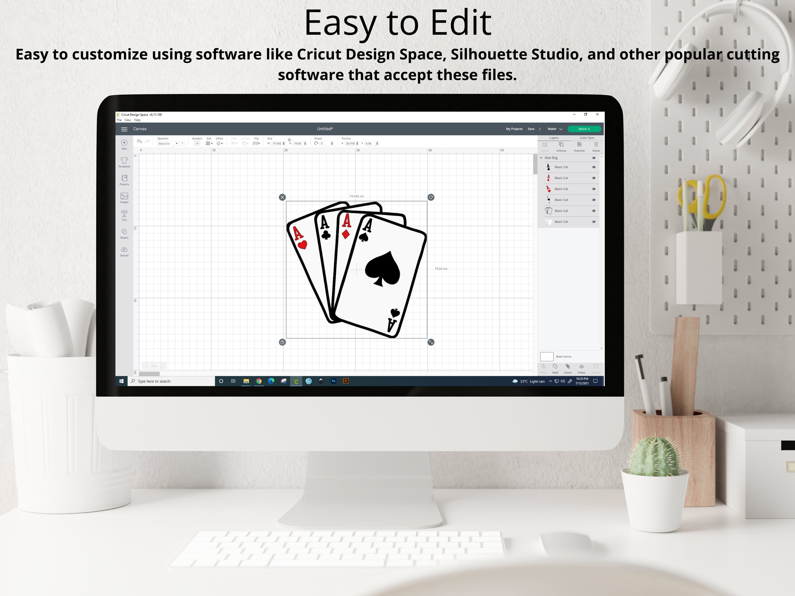Playing Cards Svg Aces Svg Poker Cards Svg Royal Flush Clip | Etsy