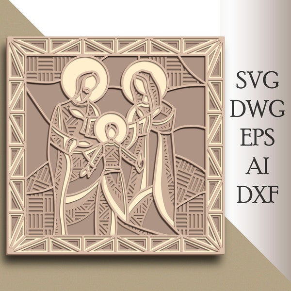 The Holy Family - Etsy