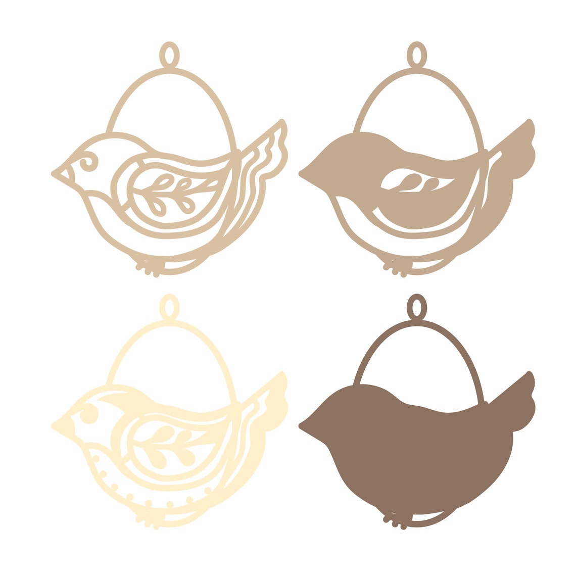 Bird Multilayer SVG/ Bird Cut File/ 3D Layer/ Plywood Cutting/ - Etsy