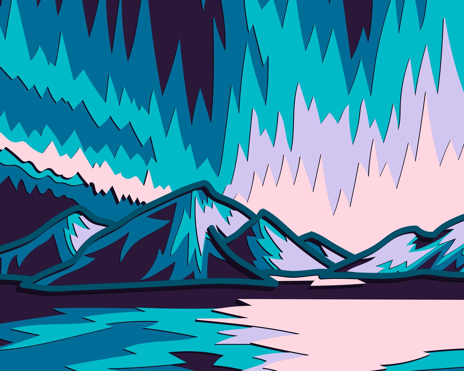 Nature Bundle Multilayer SVG/ Nature Bundle Cut File/ 3D Layer/ Plywood ...