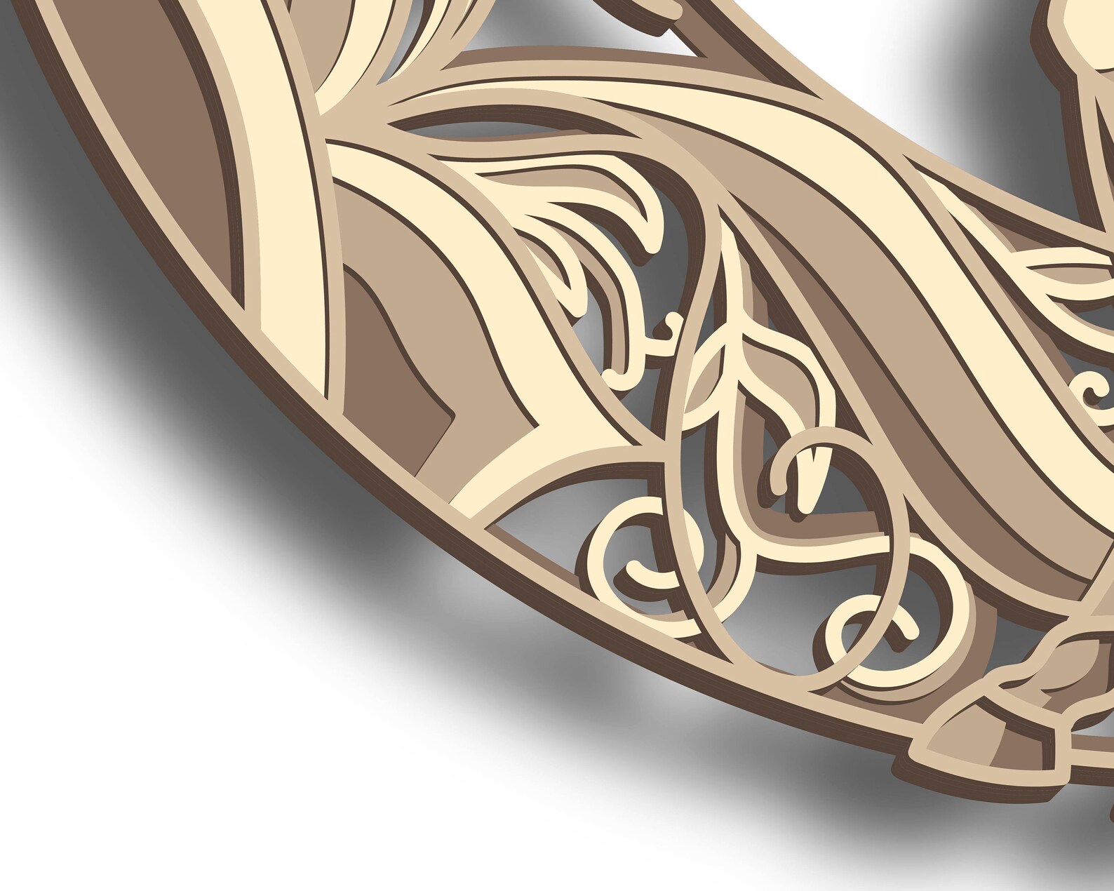 Unicorn 3D Multilayer SVG/ Unicorn Zentangle Cut File/ 3D - Etsy