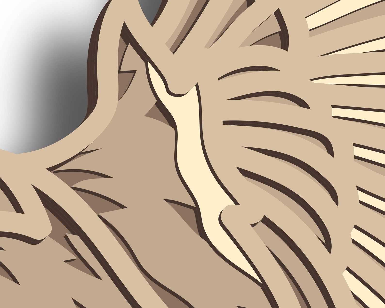 Sparrow 3D Multilayer SVG/ Sparrow Zentangle Cut File/ 3D - Etsy