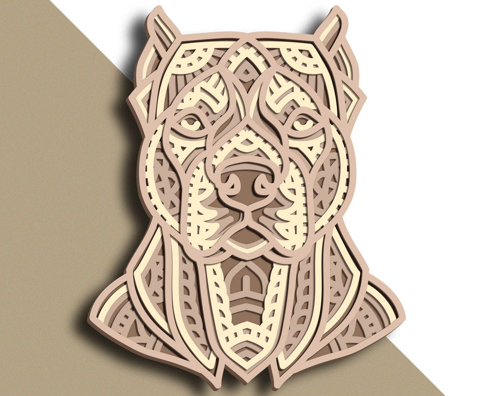 Dog Bundle Multilayer SVG/ Dog Bundle Cut File/ 3D Layer/ - Etsy