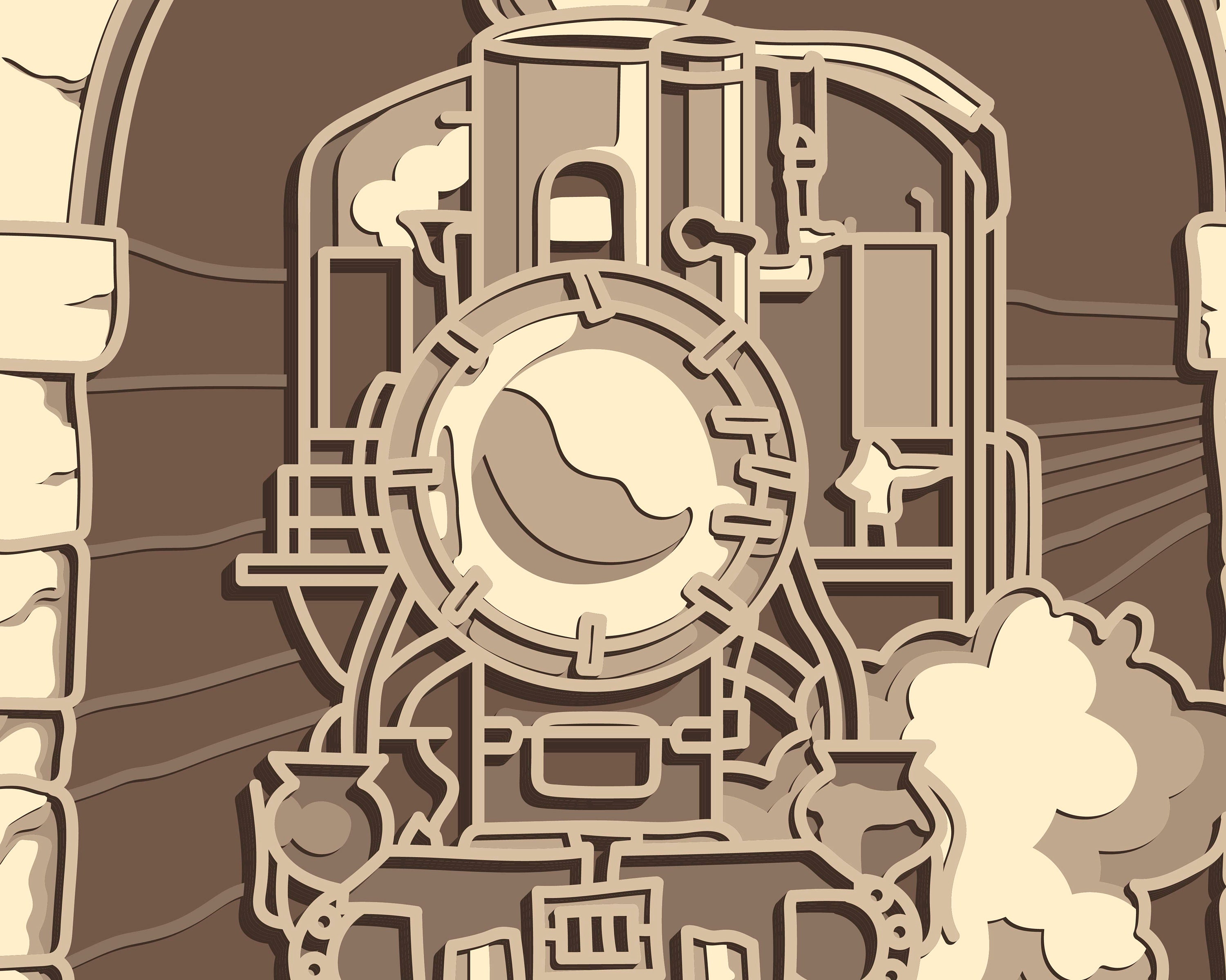 Train Multilayer SVG/ Train Cut File/ 3D Layer/ Plywood - Etsy Australia