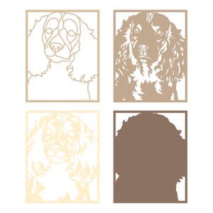 Boykin Spaniel Multilayer SVG/ Boykin Spaniel Cut File/ 3D Layer ...