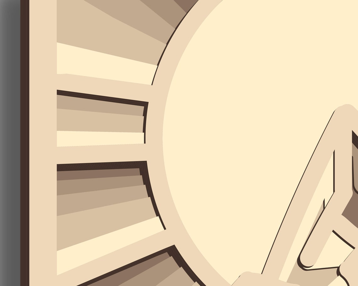 Nature Multilayer SVG/ Nature Cut File/ 3D Layer/ Plywood - Etsy