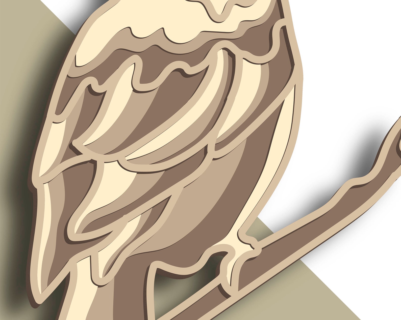 Bird Multilayer SVG/ Bird Cut File/ 3D Layer/ Plywood Cutting/ - Etsy ...