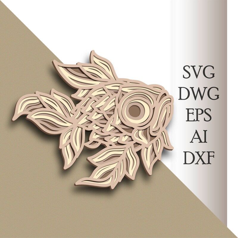 Fish Mandala Svg - Etsy