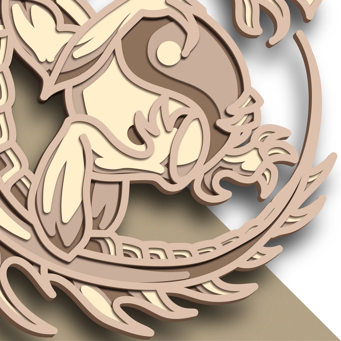 Dragon Multilayer SVG/ Dragon Cut File/ 3D Layer/ Plywood - Etsy Canada
