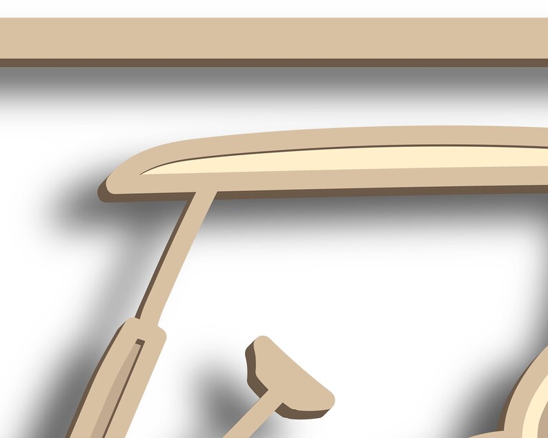 Golf Multilayer SVG/ Golf Cut File/ 3D Layer/ Plywood Cutting/ - Etsy
