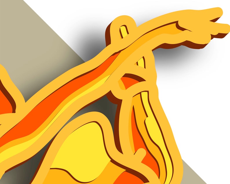 Ballet Multilayer SVG/ Ballet Cut File/ 3D Layer/ Plywood - Etsy