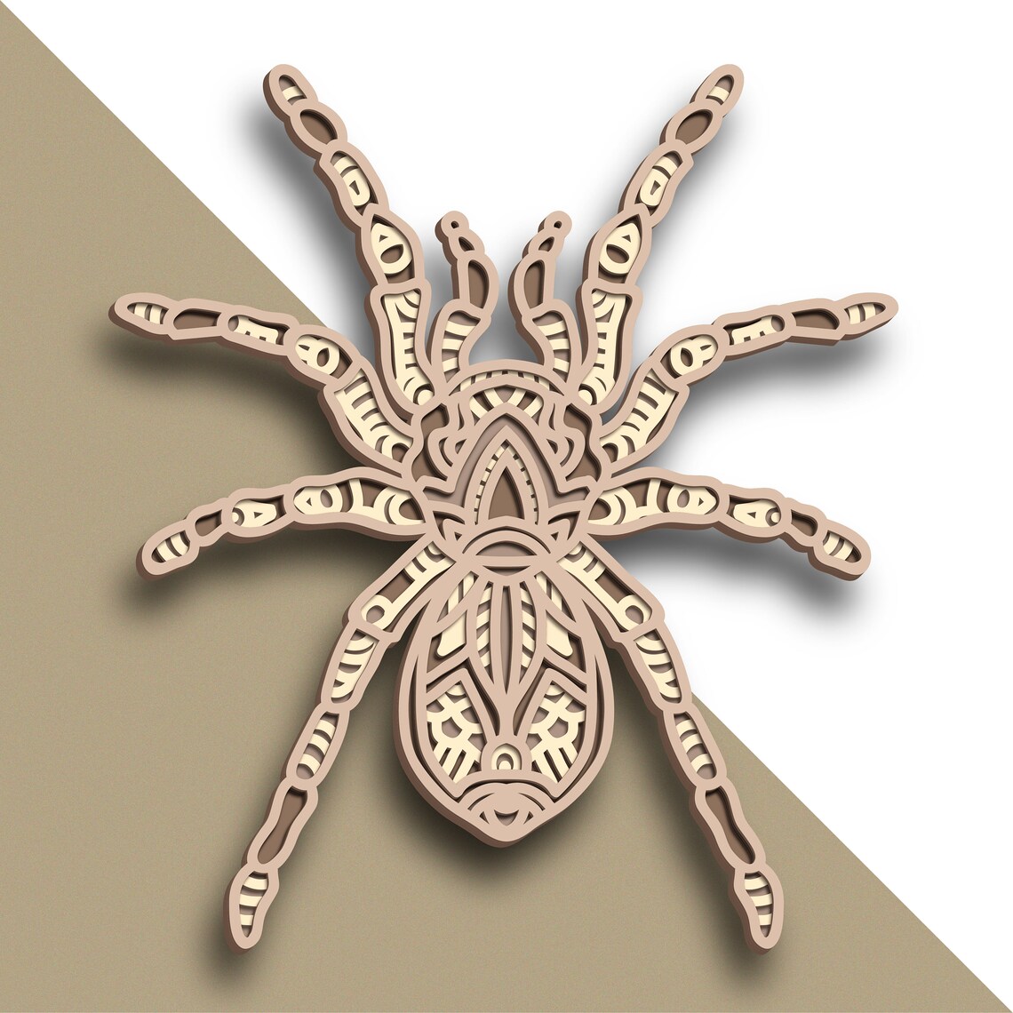 Spider Multilayer SVG/ Spider Cut File/ 3D Layer/ Plywood - Etsy