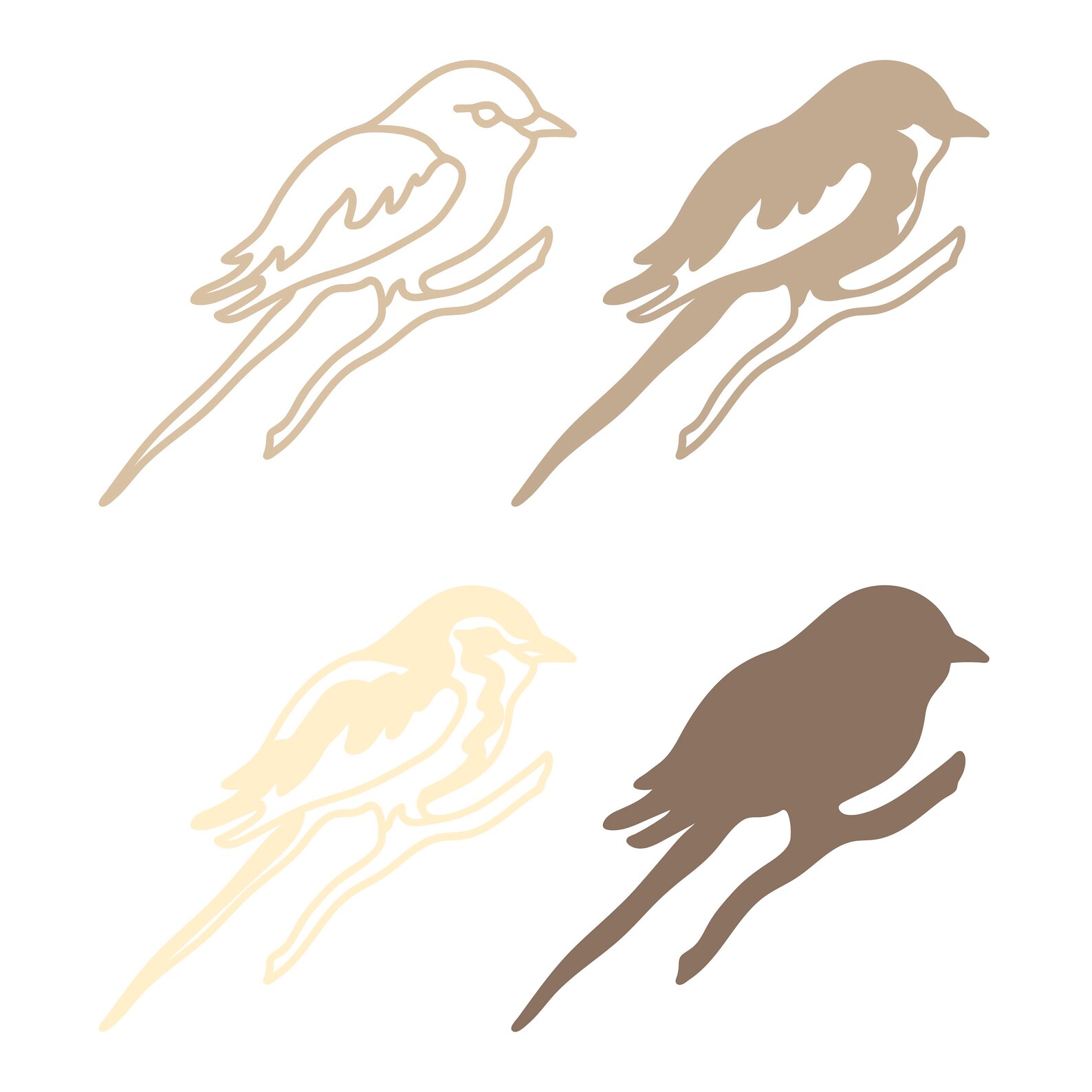 Bird Multilayer SVG/ Bird Cut File/ 3D Layer/ Plywood Cutting/ - Etsy
