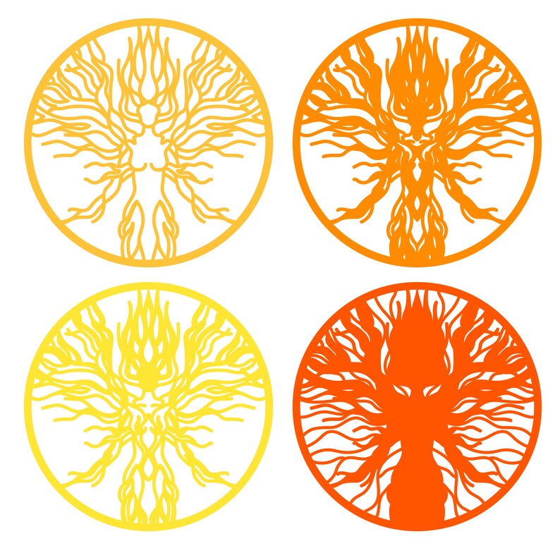 Tree of Life Multilayer SVG/ Tree of Life Cut File/ 3D Layer/ - Etsy