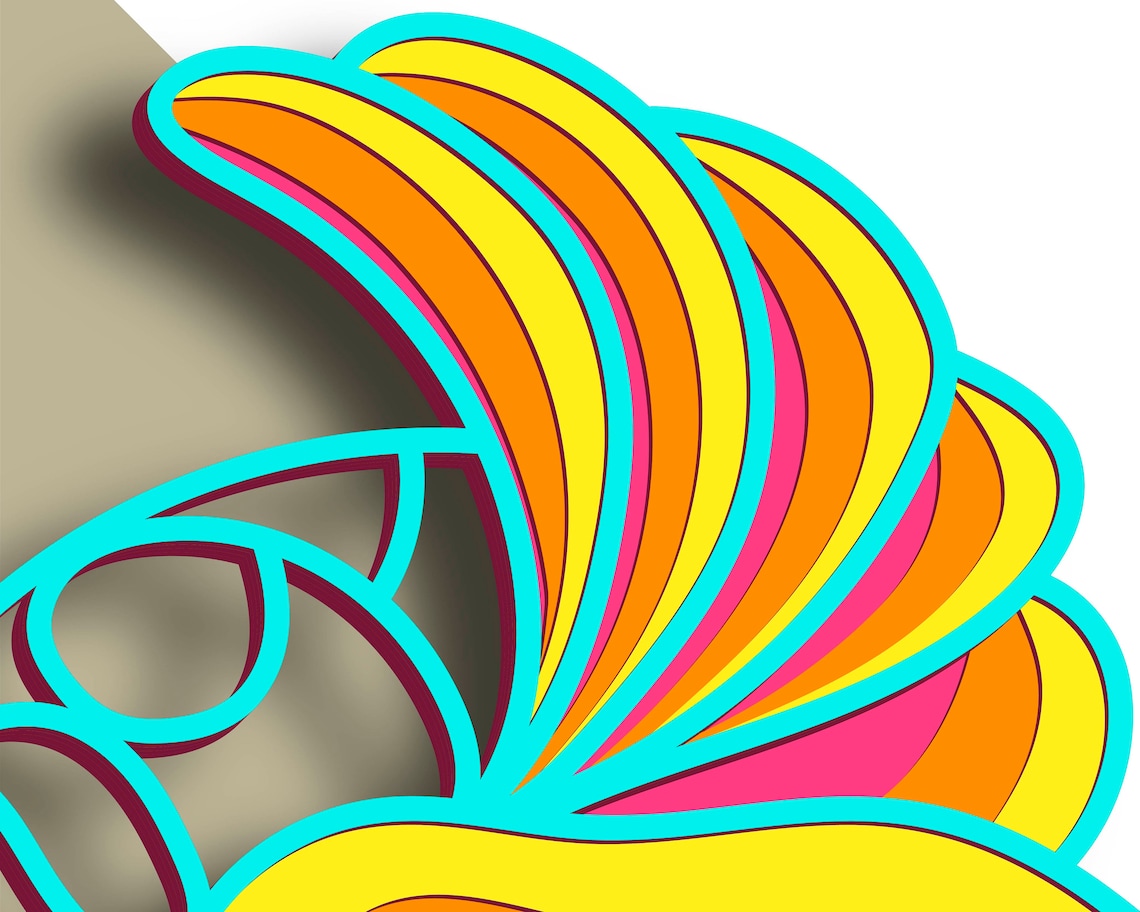 Colibri Multilayer SVG/ Colibri Cut File/ 3D Layer/ Plywood - Etsy