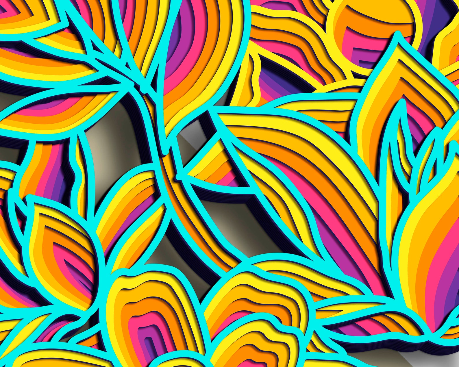 Plants Multilayer SVG/ Plants Cut File/ 3D Layer/ Plywood - Etsy