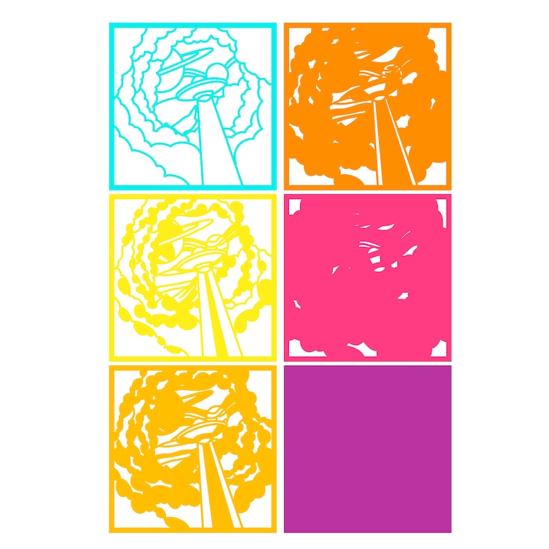 Space Multilayer SVG/ Space Cut File/ 3D Layer/ Plywood - Etsy