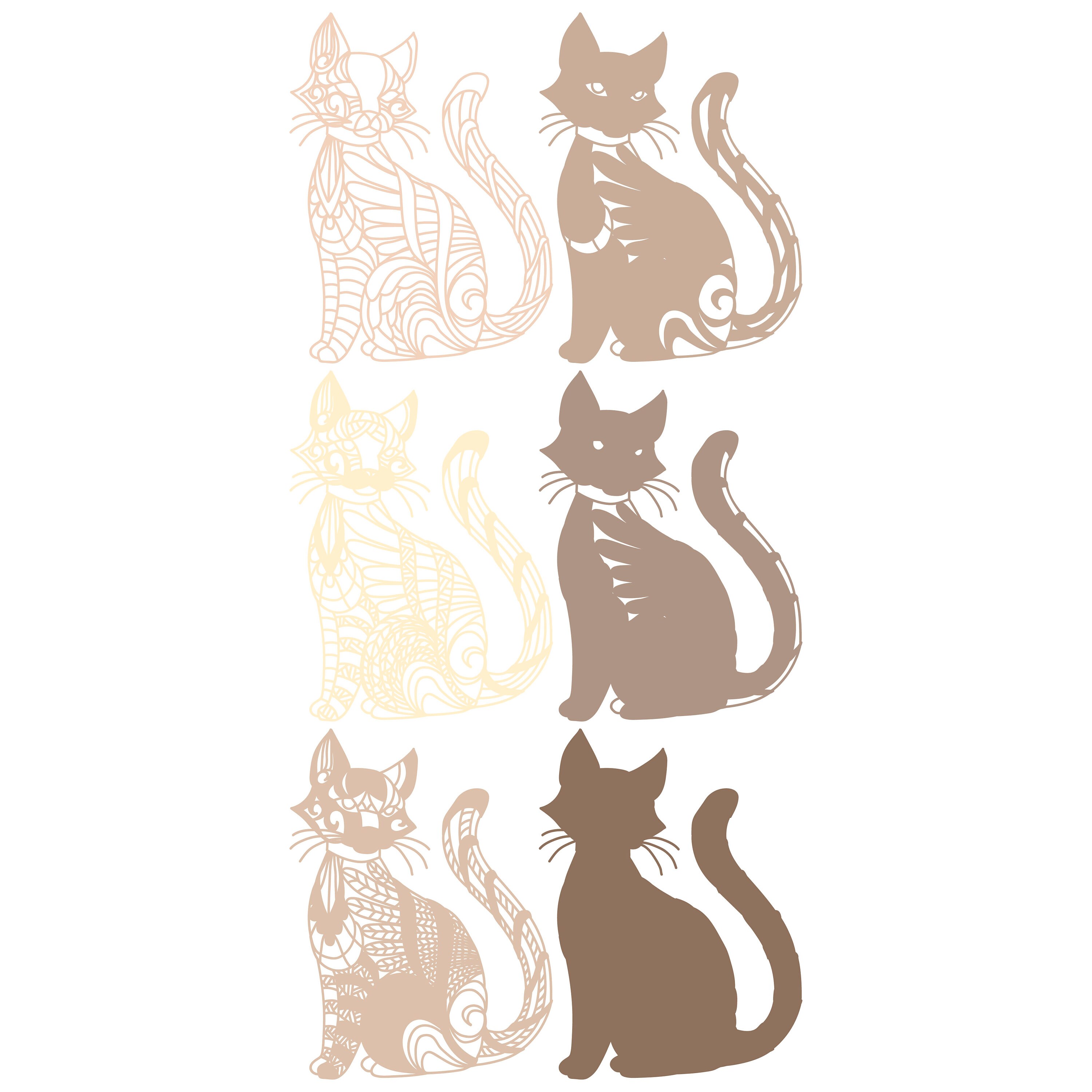 Cat Multilayer SVG/ Cat Cut File/ 3D Layer/ Plywood Cutting/ - Etsy Canada