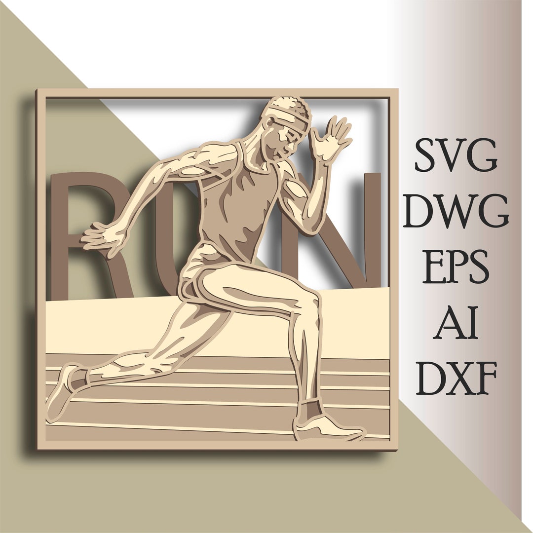Run Multilayer SVG/ Run Cut File/ 3D Layer/ Plywood Cutting/ Paper ...