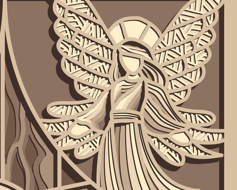 Jesus Multilayer SVG/ Jesus Cut File/ 3D Layer/ Plywood - Etsy