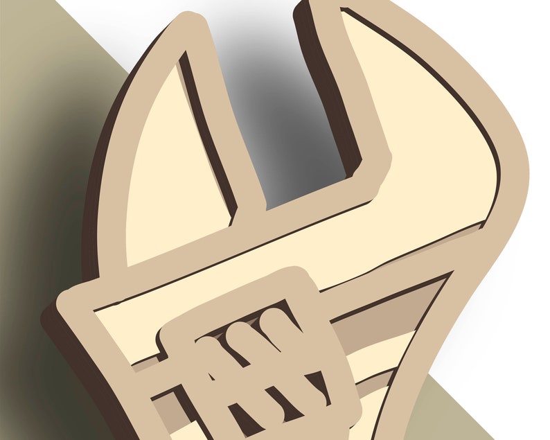 Mechanic Tools Multilayer SVG/ Mechanic Tools Cut File/ 3D - Etsy