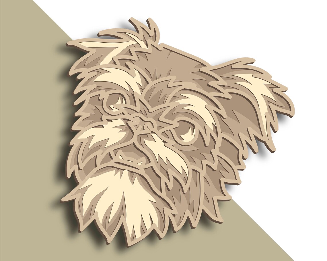 Dog Bundle Multilayer SVG/ Dog Bundle Cut File/ 3D Layer/ - Etsy