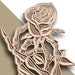 Rose Multilayer SVG/ Rose Cut File/ 3D Layer/ Plywood Cutting/ - Etsy