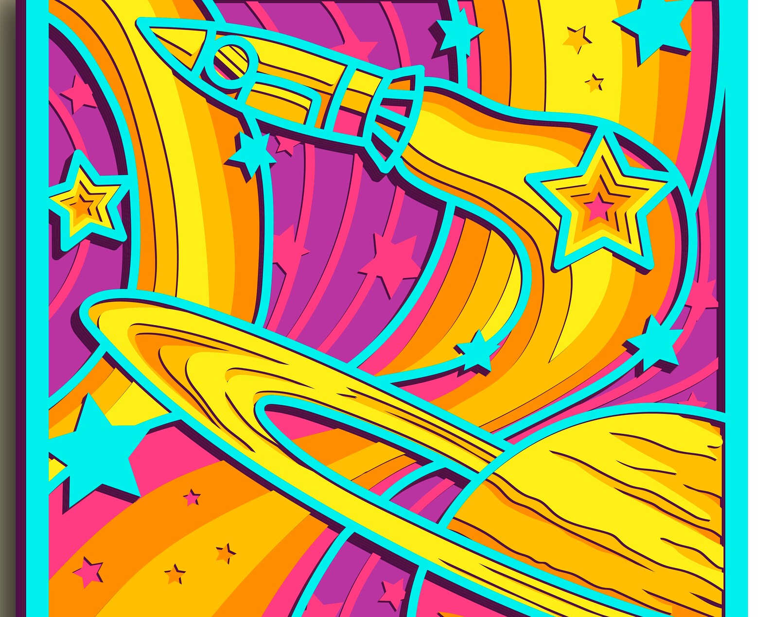 Space Bundle Multilayer SVG/ Space Bundle Cut File/ 3D Layer/ - Etsy