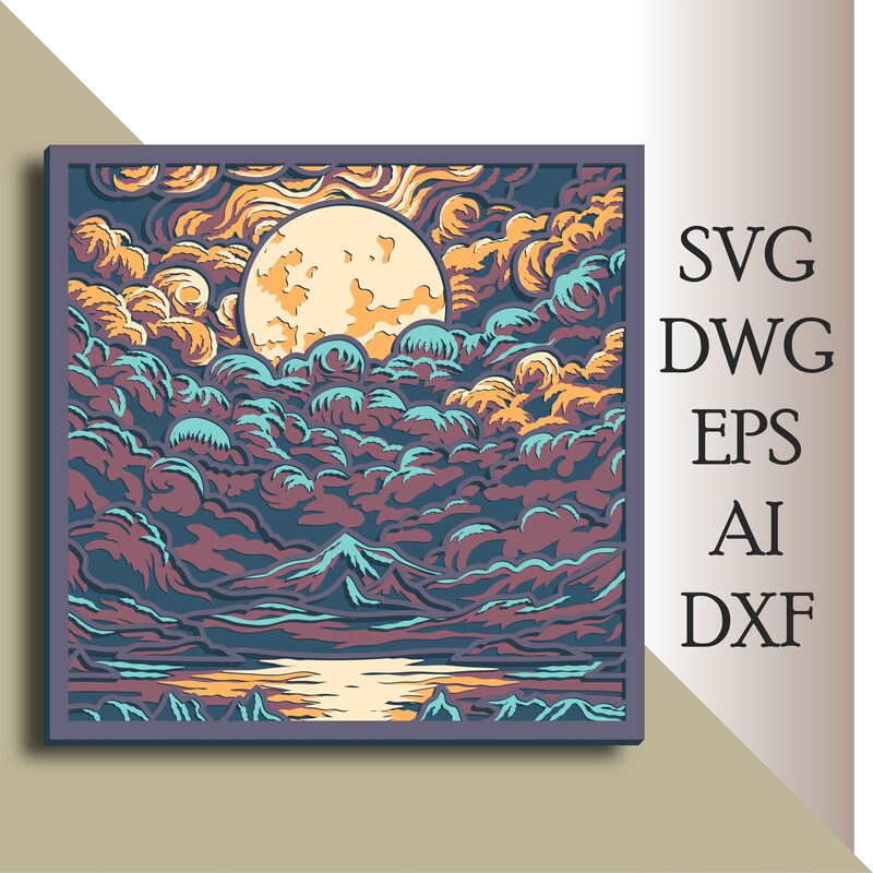 Landscape Svg - Etsy