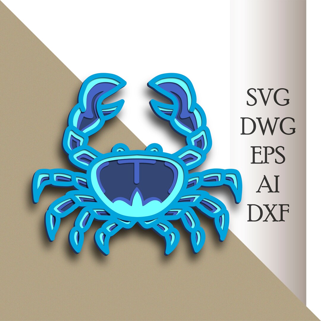 Cancer Multilayer SVG/ Cancer Cut File/ 3D Layer/ Plywood Cutting ...