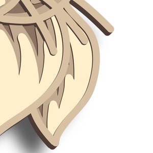 Rabbit Multilayer SVG/ Rabbit Cut File/ 3D Layer/ Plywood Cutting ...