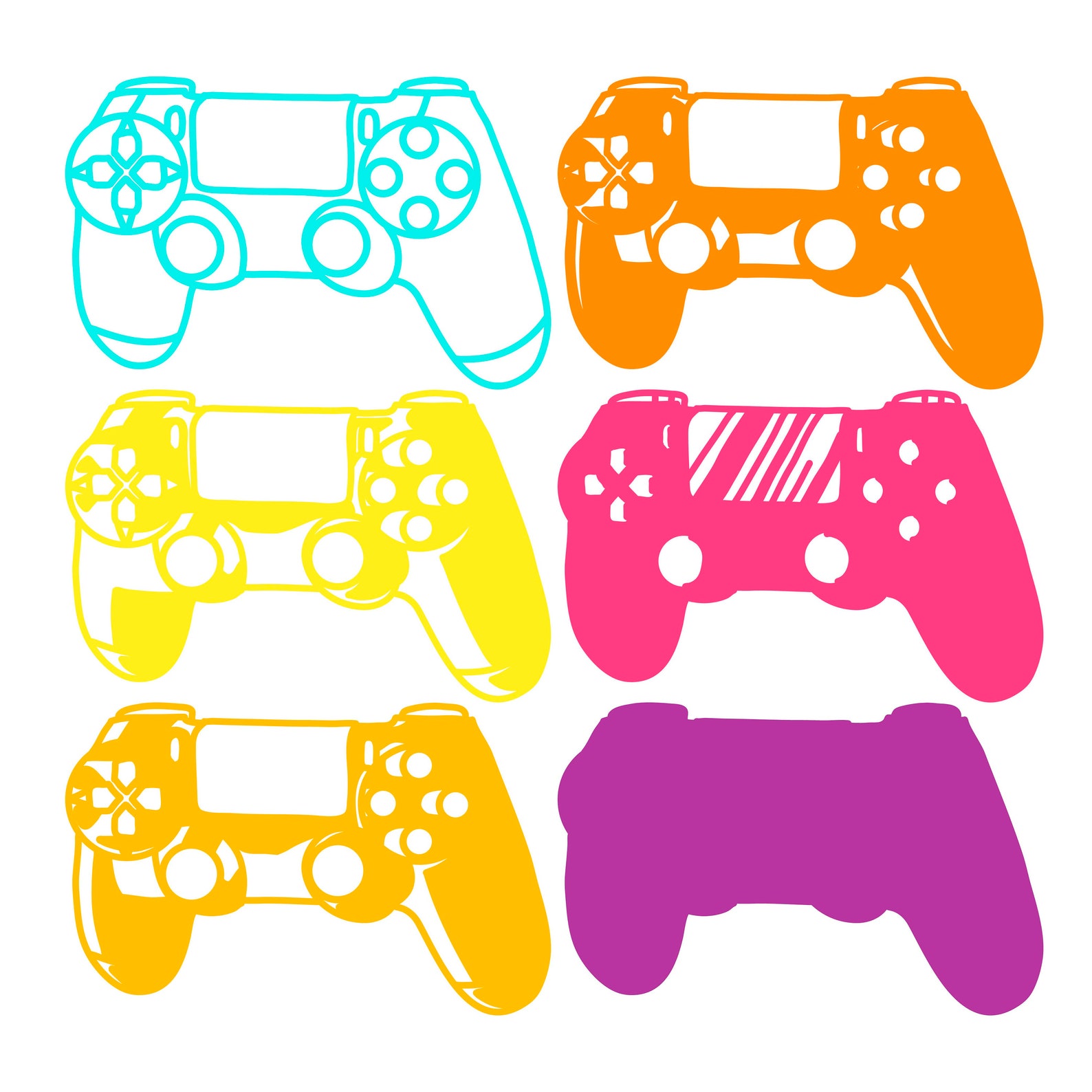 Gamer Multilayer SVG/ Gamer Cut File/ 3D Layer/ Plywood - Etsy