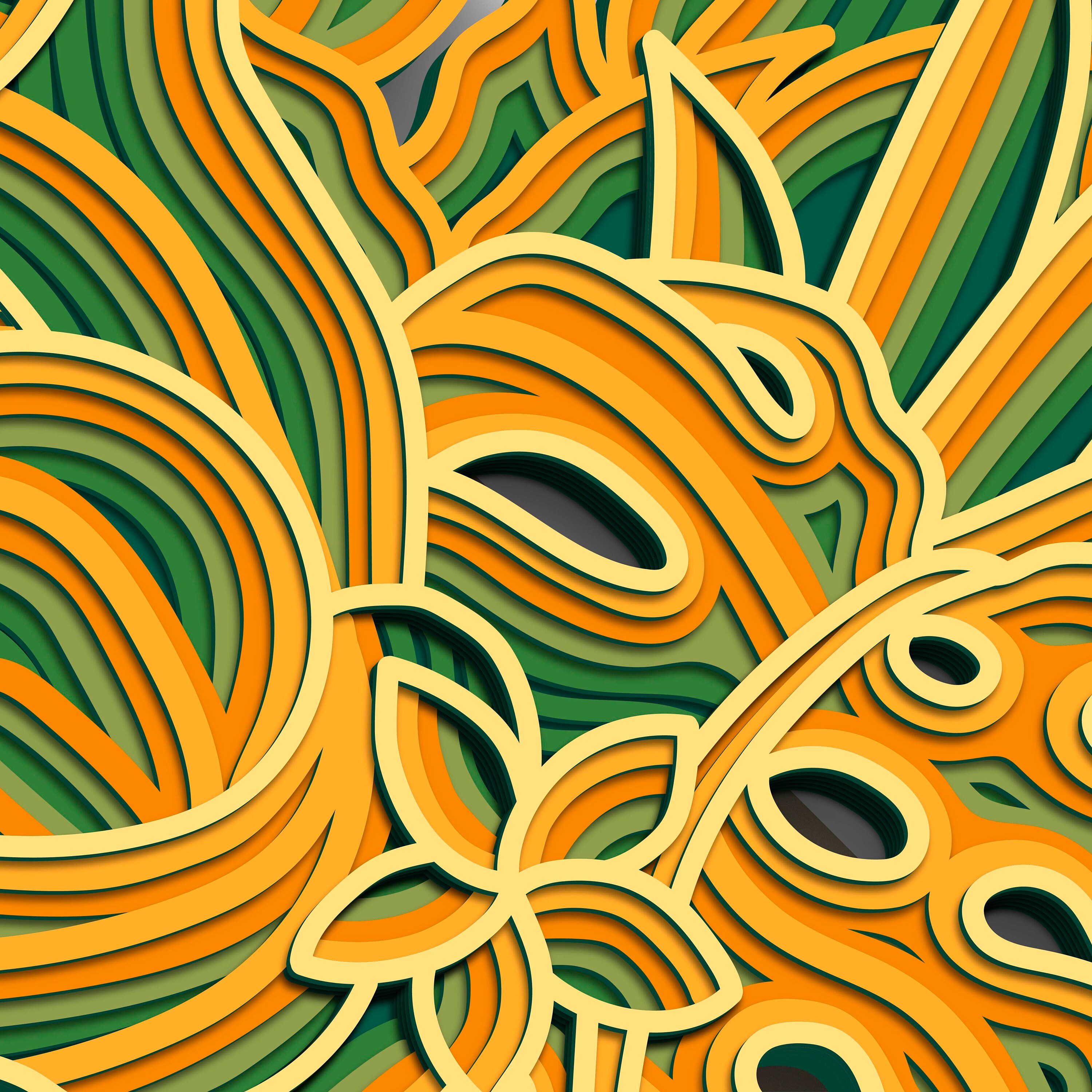 Plants Multilayer SVG/ Plants Cut File/ 3D Layer/ Plywood - Etsy