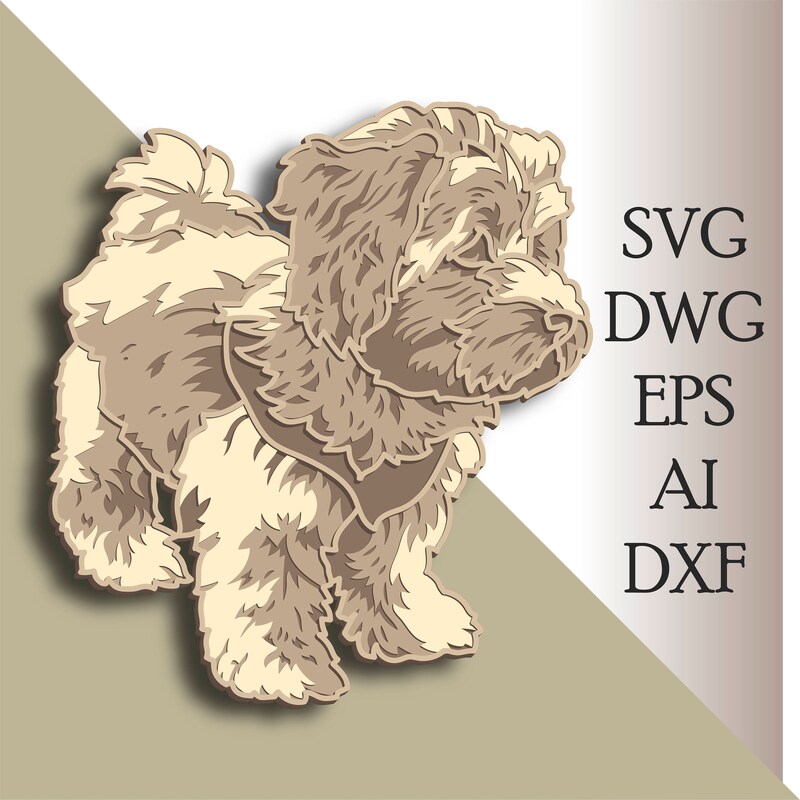 Goldendoodle Svg - Etsy