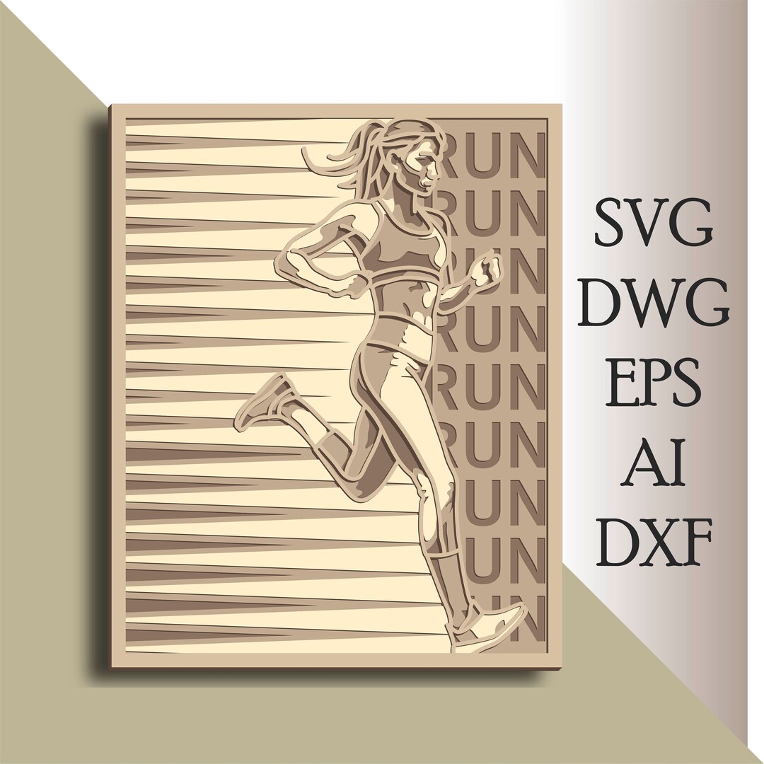 Run Multilayer SVG/ Run Cut File/ 3D Layer/ Plywood Cutting/ Paper ...