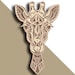 Giraffe Multilayer SVG/ Giraffe Cut File/ 3D Layer/ Plywood - Etsy