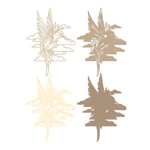 Colibri Multilayer SVG/ Colibri Cut File/ 3D Layer/ Plywood - Etsy