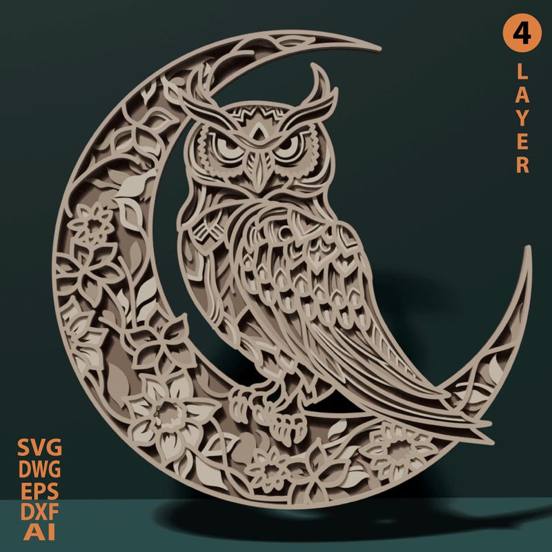 Owl Laser Images - Etsy