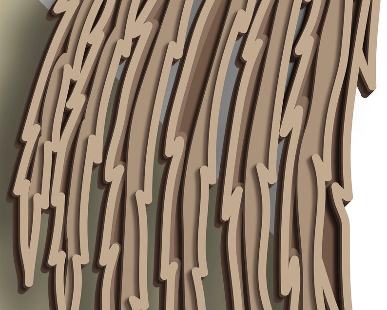 Wings Multilayer SVG/ Wings Cut File/ 3D Layer/ Plywood | Etsy