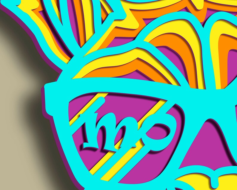 Lama Multilayer SVG/ Lama Cut File/ 3D Layer/ Plywood Cutting/ - Etsy