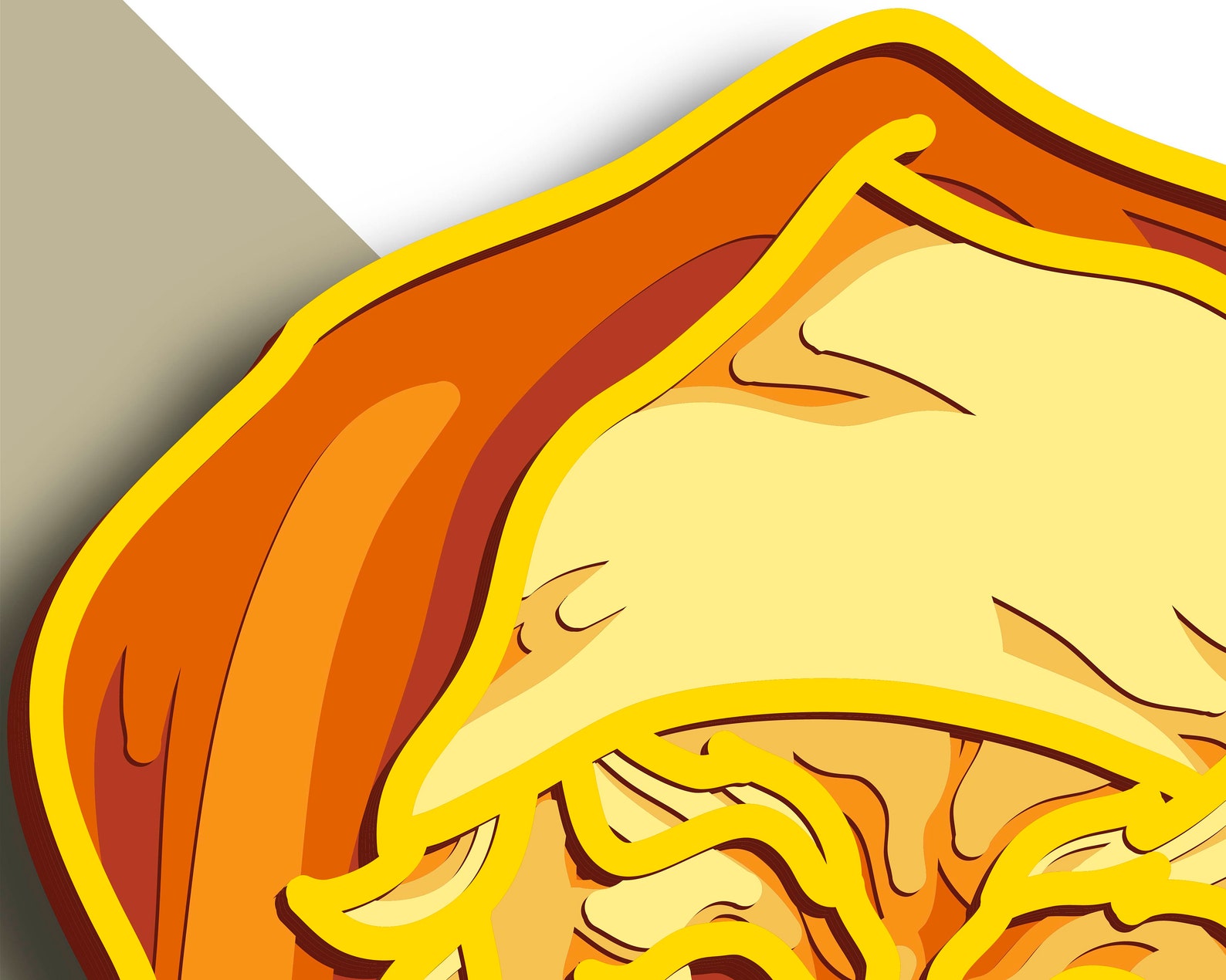 Santa Multilayer SVG. Laser Cut File. Layer Construction. Plywood ...