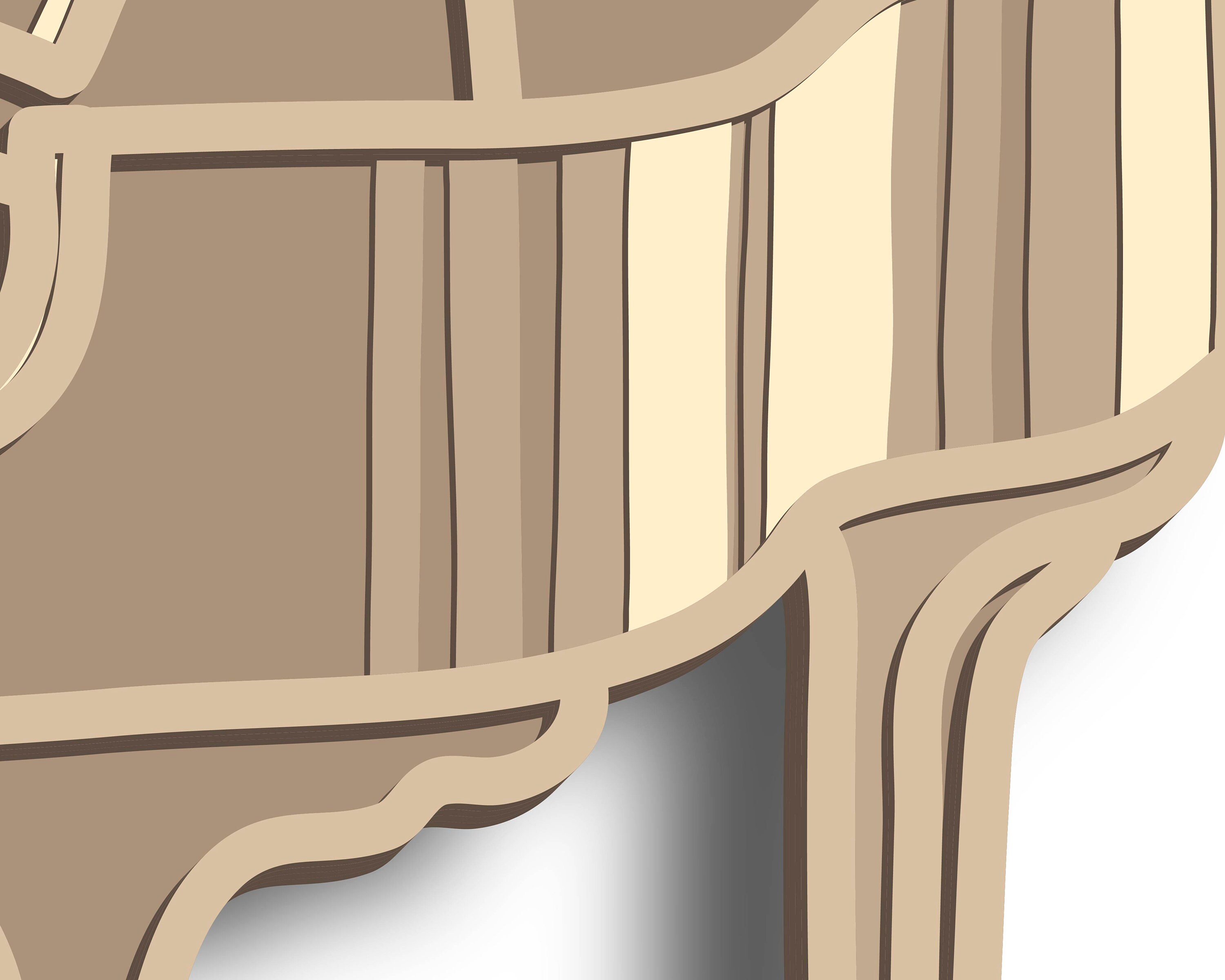 Piano Multilayer SVG/ Piano Cut File/ 3D Layer/ Plywood | Etsy UK