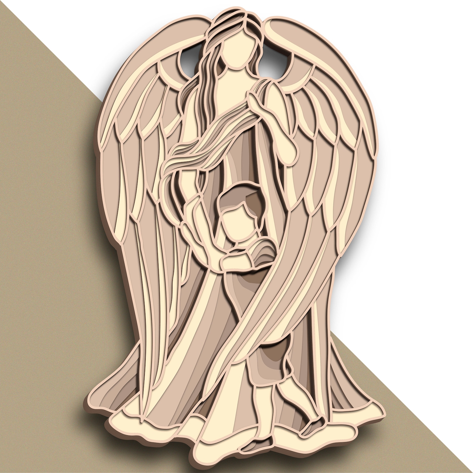 Angel Bundle Multilayer SVG/ Angel Bundle Cut File/ 3D Layer/ - Etsy